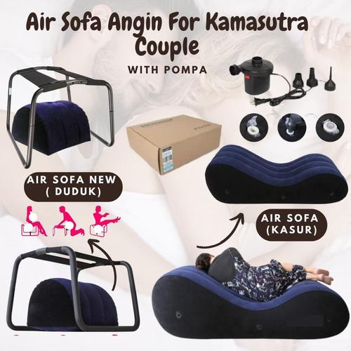 Promo Air Sofa Angin Dengan Pompa Air Sofa Portable Pasangan Kado ...