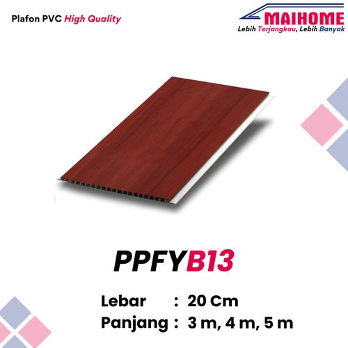 Jual Plafon PVC Motif - Wood 13 - PANJANG 3 m/ 4 m/ 5 m - Kota ...