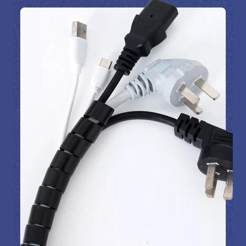 Promo Kabel Spiral Wrapping KS 10 Pembungkus Diameter 10mm 10M Hitam ...