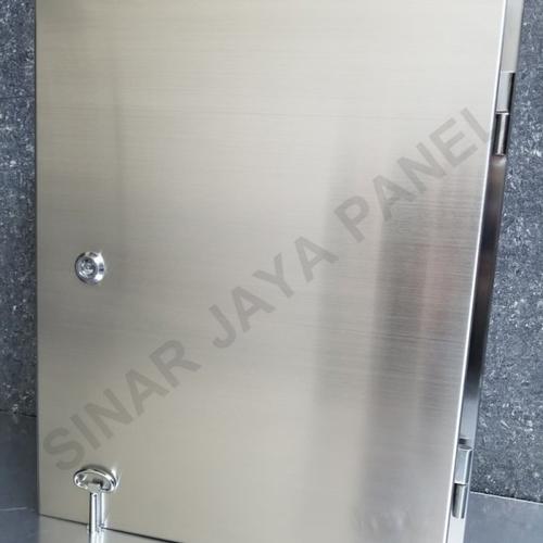 Jual BOX PANEL LISTRIK STAINLESS STEEL 40X60X20 CM PLAT 1.5MM KARET ...