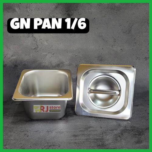 Jual Gn Food Pan Gastronom Stainless 1/6 10cm - Pan - Kota Tangerang ...