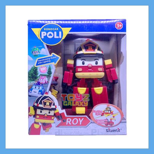 Promo ROBOCAR POLI - MINI TRANSFORMING ROBOT ROY - ORIGINAL - Jakarta ...