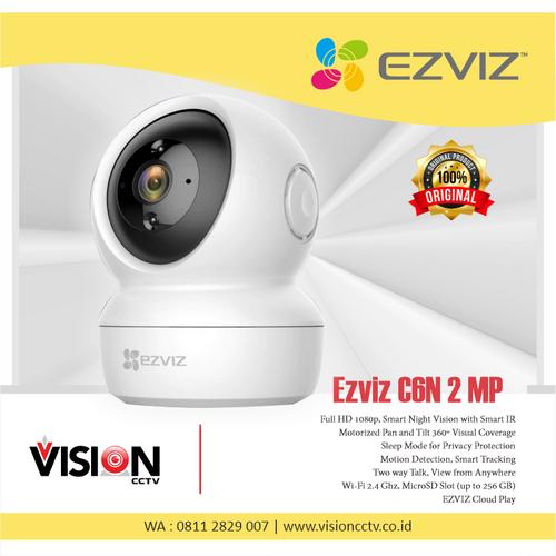 Jual PAN TILT: EZVIZ C6N 2 MP - Kab. Banyumas - Vision CCTV | Tokopedia