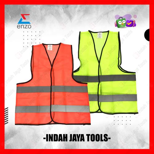 Jual ENZO 2 GARIS Rompi Jaring High Lines Reflective Safety Vest Proyek ...