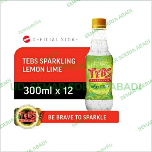 Jual TEBS pet Sparkling Lemon Lime 300ml x 12 botol - Mix Fruit Tea - Kota Tangerang - UD. SEMAR ...