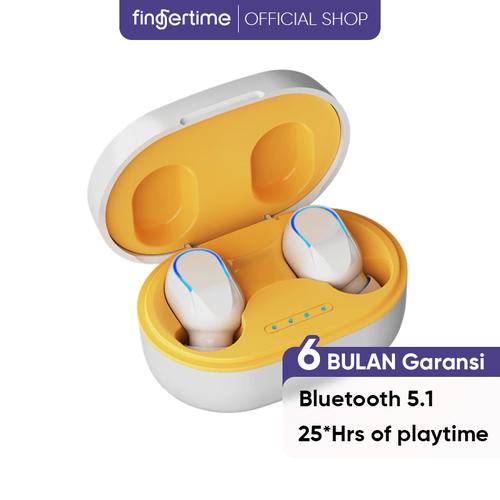 Promo Fingertime True Wireless Bluetooth Earphone Earbuds TWS Touch ...