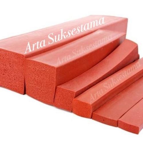 Jual Silicone Sponge Kotak 10 x 10mm / Seal Karet Silikon Strip Square ...