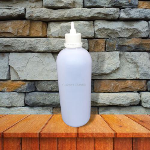 Jual (140) BOTOL HDPE 1 LITER TUTUP SEGEL LANCIP WARNA NATURAL - Kota ...