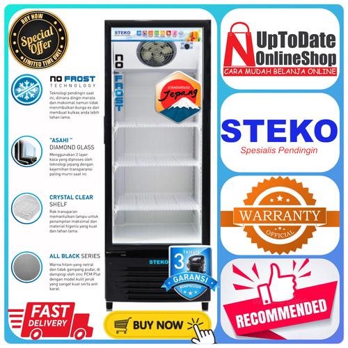 Jual SHOWCASE STEKO MG-180 NO FROST TECHNOLOGY SUPER LOW WATT DOUBLE ...