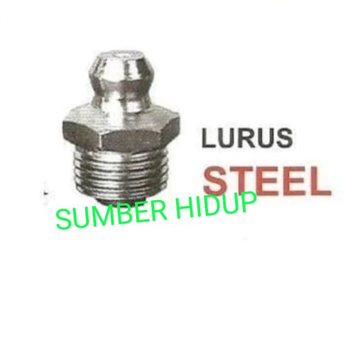 Jual Naple Grease Lurus Steel M14x1.5 Neple Grease M14 x 1.5 Nepel 14x1 ...