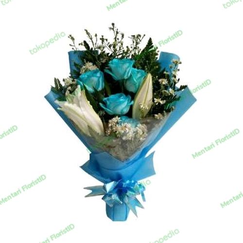 Jual bucket bunga Lily bunga Lily asli buket bunga lili asli bunga ...