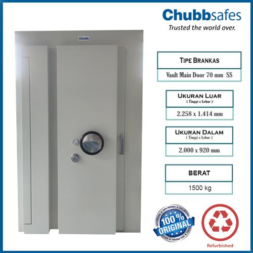 Jual Pintu Khasanah Chubbsafes Original, Chubb Vault Door - Pintu Kluis - Kota Surabaya - UD ...