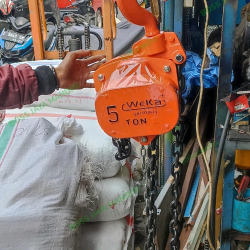 Jual CHAIN BLOCK 5 TON X 5 METER WEKA GERMANY - Jakarta Barat - BOSS ...