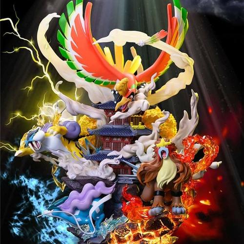 Jual MFC Studio Pokemon Gold Legendary POKEMON FIGURE STATUE GK - DP ...