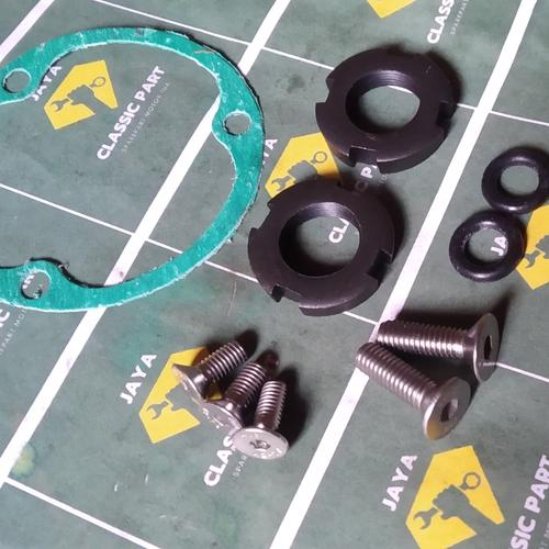 Jual PAKET SUPER HEMAT BAUT+MUR+SEAL+PACKING ROTOR POMPA OLI STAINLESS ...