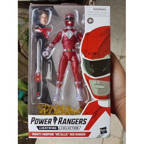 Jual Power Rangers Lightning Mighty Morphin Metallic Red Ranger MISB ...