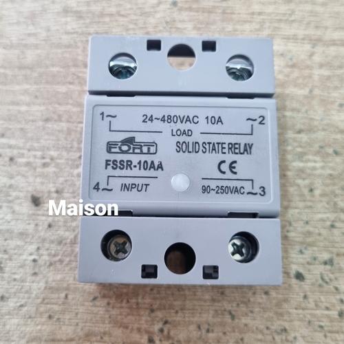 Jual FORT FSSR-10AA Solid state relay SSR 10AA AC-AC 1 phase ready ...