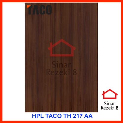 Jual HPL TACO TH 217 AA / BRILLIANT TEAK / Woodgrain Urat Serat Kayu ...