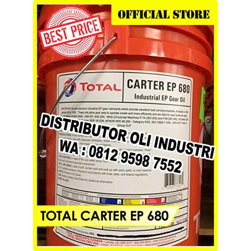 Jual TOTAL CARTER EP 680 ( Premium Gear OIl - ISO VG 680 ) - Kota ...