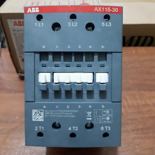 Jual kontaktor abb AX115-30-11-80 220VAC CONTACTOR ABB AX115-30-11 ...