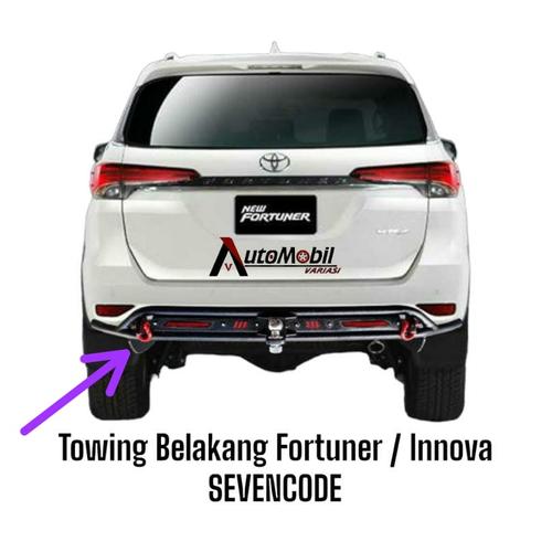 Jual Towing Belakang Bumper Besi All New FORTUNER Seven Code Cobra ...