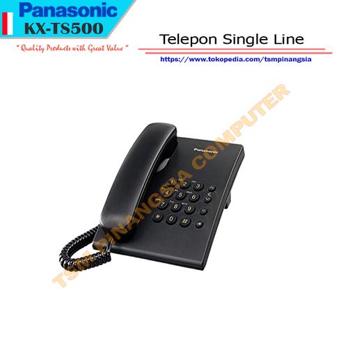 Jual Telepon Panasonic KX-TS500 / KX-TS505 Pesawat Telp Rumah Single ...