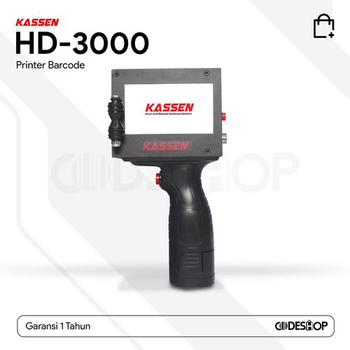 Promo Printer Barcode Handheld Kassen HD-3000 Cetak Label Conveyor ...