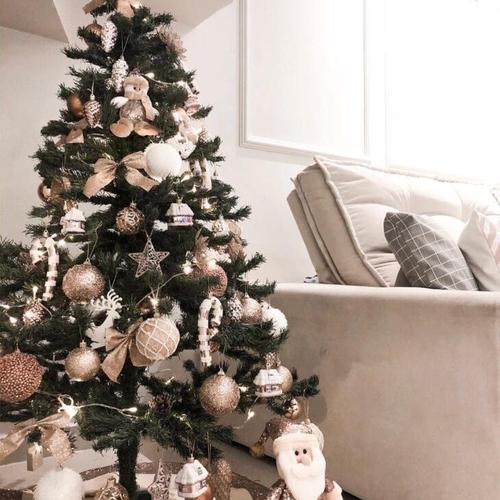 Jual Pohon Natal set hiasan mini special christmas gift DIY custom tree ...