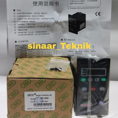 Jual SPEED CONTROL JSCC SF120E 120/220V - Kab. Tangerang - Sinaar ...