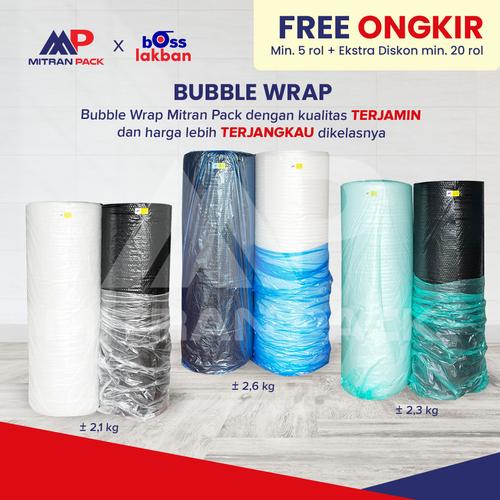 Jual Bubble Wrap 125 cm x 50 meter Hitam Bening Mitran Pack - Hitam 2,1kg, Non Core - Jakarta ...