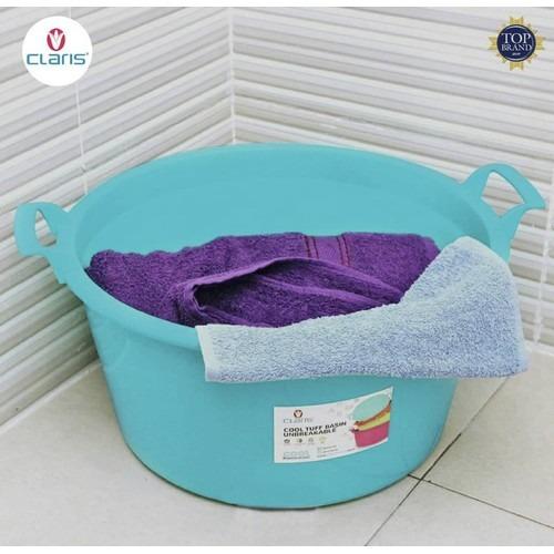 Jual Claris Baskom Air Plastik Anti Pecah 12 Liter Tuff 3253 Bucket ...