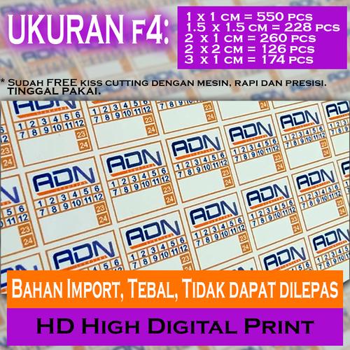 Jual Stiker Segel Garansi Pecah Telur plus Cutting FULLCOLOR HD DIGITAL ...
