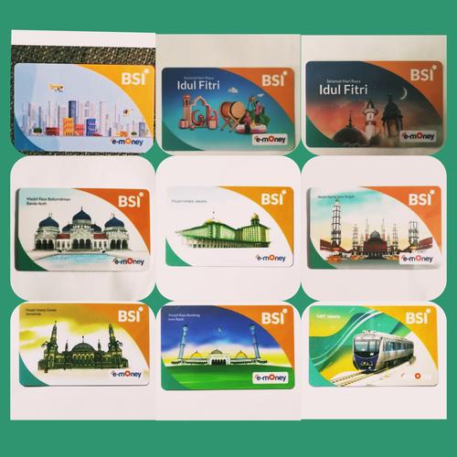 Jual eMoney Bank Syariah Indonesia (BSI) ORI /Like eTOLL Flazz Tapcash ...