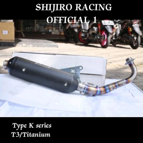 Jual KNALPOT STD KENOCHI type K series T3 TITANIUM for MIO BEAT SCOOPY ...