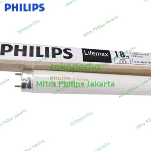 Jual Lampu TL Neon Philips 18 Watt 60 cm Putih TL-D - Jakarta Barat - mitra philips jakarta ...