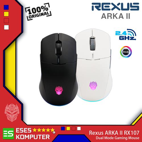 Jual Mouse Rexus ARKA II RX107 RX-107 Wireless Dual Connection Mouse ...