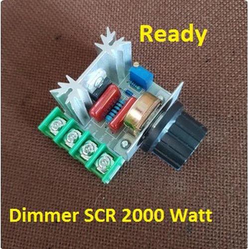 Jual DIMMER 2000W 220V SCR VOLTAGE REGULATOR CONTROLLER MOTOR GERINDA ...