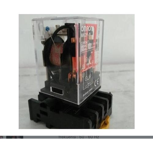Jual Relay omron MK2P - N 8pin/8kaki -220 volt ac + socket - Kota Bandung - Raffteknik | Tokopedia