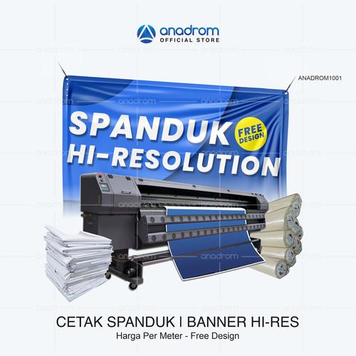 Jual Cetak Spanduk Tebal | Cetak Banner | Free Design | Anadrom - 280gr ...