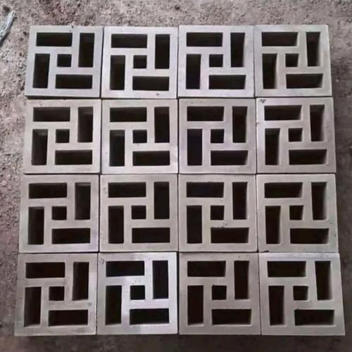 Jual roster minimalis, roster beton minimalis,motif Kincir kotak - Kota ...