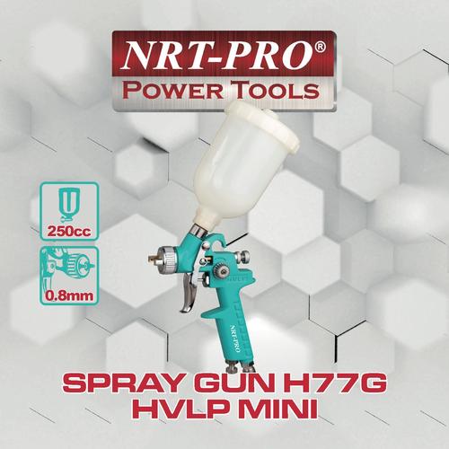Jual NRT PRO H77G SPRAY GUN HVLP MINI 0.8mm tabung Atas 400cc - Kota ...