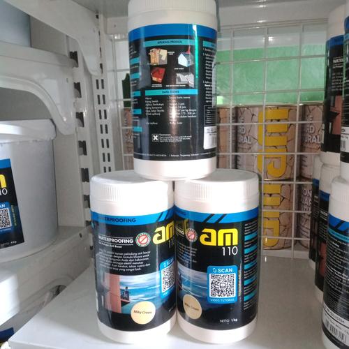 Jual am110 waterproofing cat pelapis anti bocor (1 kg) warna Milky ...