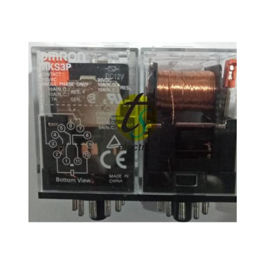 Jual Omron Relay MK3P / MKS3P 220VAC 10.A + SOCET ORIGINAL 11 PIN ...