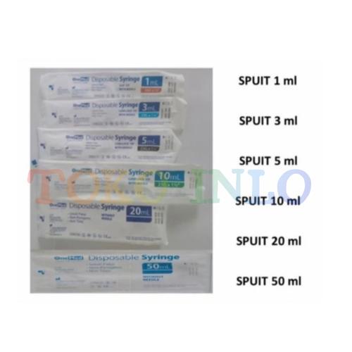 Jual Spuit 1 CC, 2 CC, 3 CC, 5 CC, 10 CC, 20 CC, 50 cc - 20 cc - Kota ...