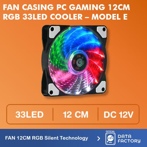 Jual FAN CASING RGB 12CM 33 LED / KIPAS CHASING RGB / CPU COOLER ...