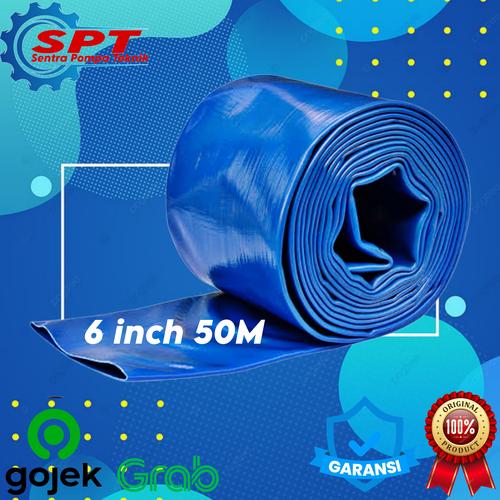 Jual Sunny hose 6 inch 50M Selang Sunny hose Selang Buang pompa irigasi ...