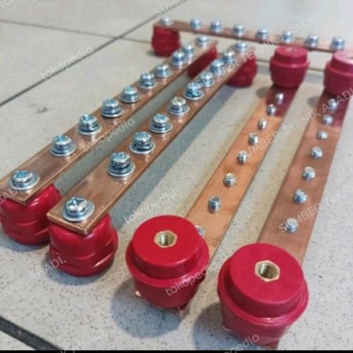 Jual Busbar Isolator Busbar Tembaga 22cm x 2cm Tebal 3mm tinggal pakai - Jakarta Barat - SUMBER ...