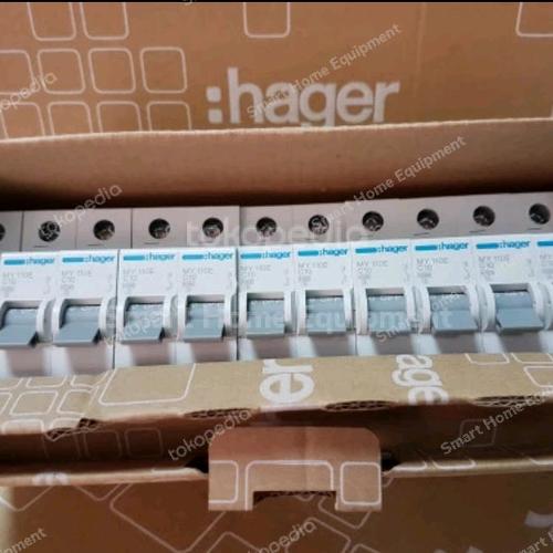 Jual MCB Hager 1 Phase 6A 10A 16A 20A 25A 32A 40A 53A - 6A - Jakarta ...