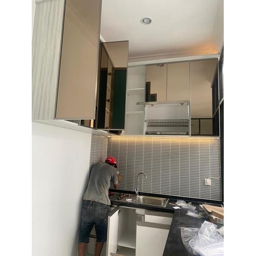 Jual Mosaic Backsplash Tile Merk Singress Type Concrete Long Stripe ...
