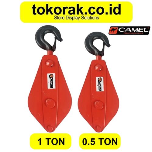 Jual KATROL KAPAL 0.5 - 1 - 2 TON CAMEL KEREKAN TIMBA SUMUR PULLEY ...